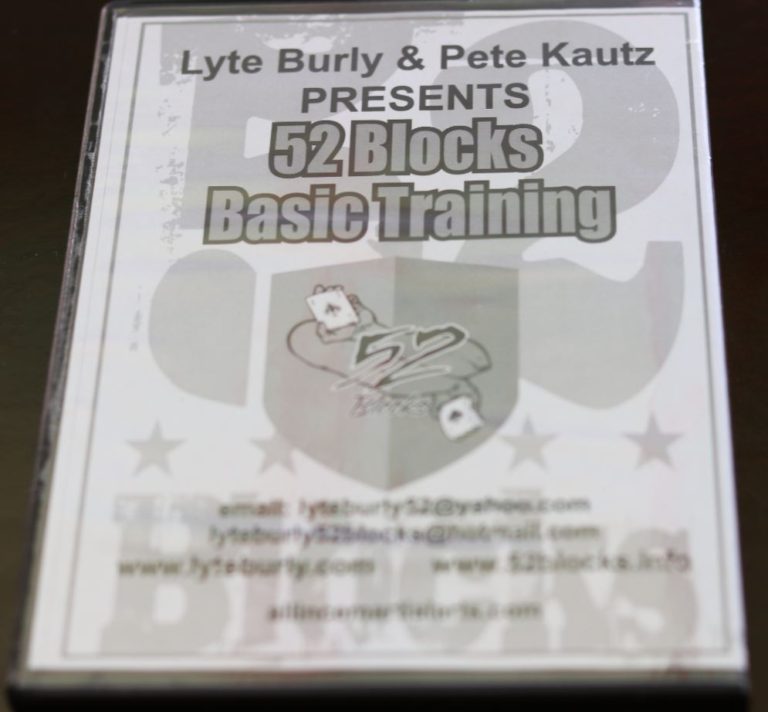 52 Blocks Basic training DVD (Digital Access) – Lyte Burly 52 Blocks